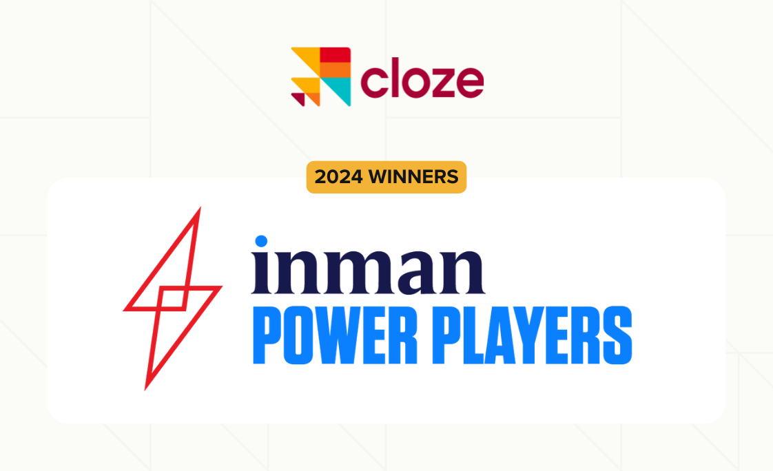 Cloze nabs two spots on the 2024 Inman Power Players awards - Cloze